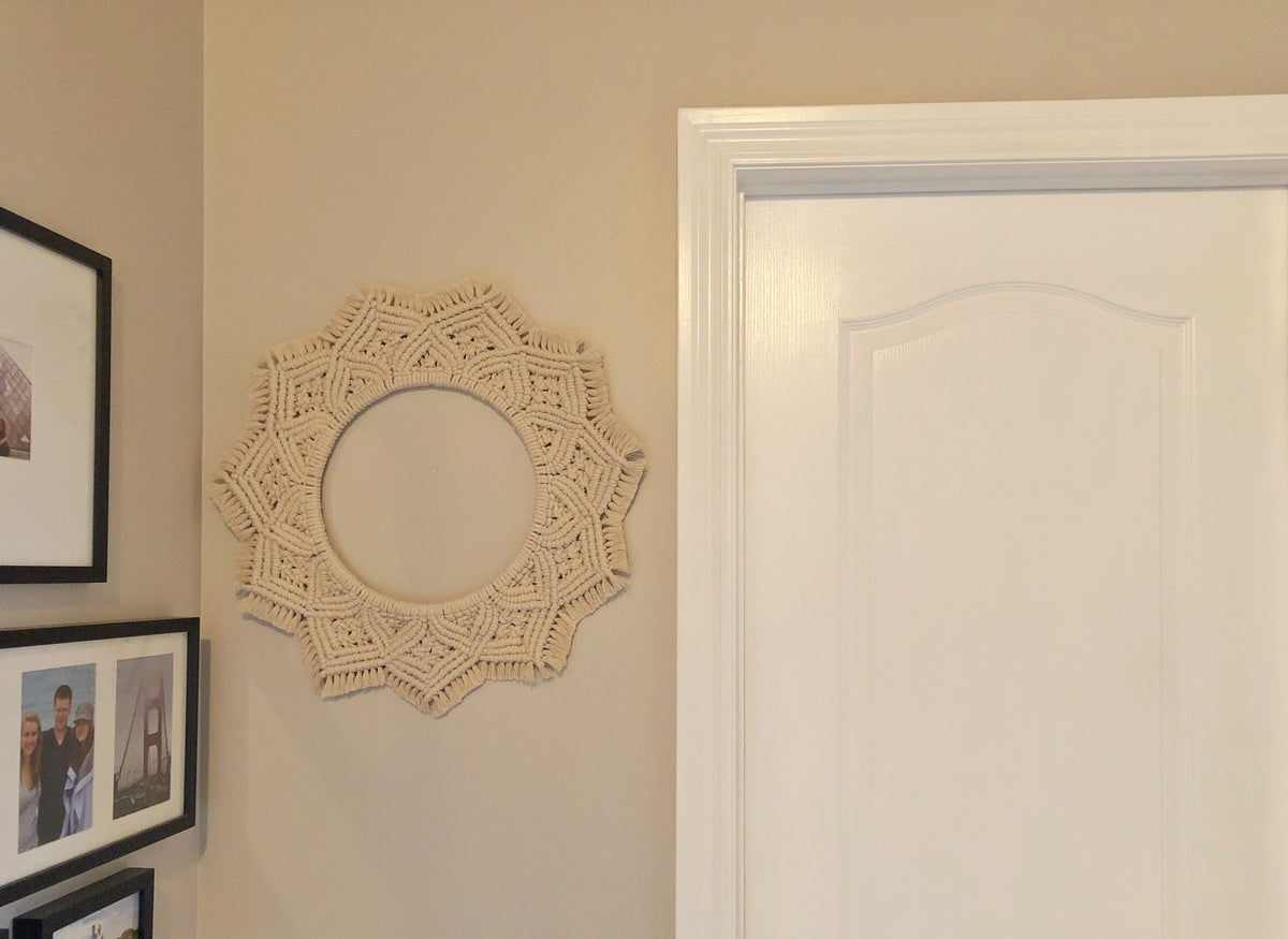 Large Mandala Wreath – The Modern Macramist